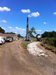 borehole-drilling-rig-set-up-1 - Dales Water