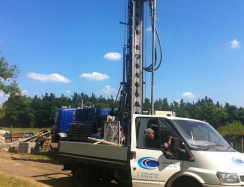 A stream of boreholes in drought conditions - Dales Water
