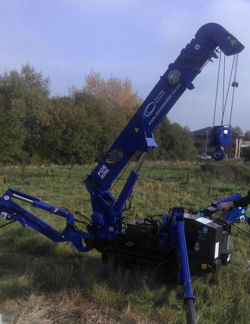 Our New Compact Spider Crane Coming to a Drilling Site Near You ...